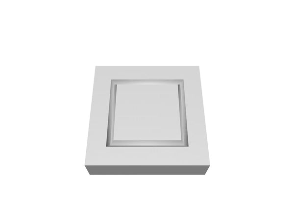 Pre-Primed Wood Corner Blocks - Single Square (x4) – DIY Timber Packs