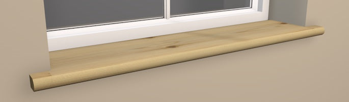 Window Board - Pre-Varnished Redwood